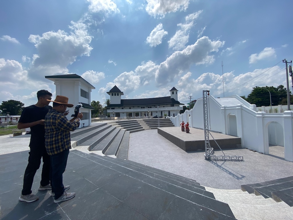 Pengambilan Gambar - Taman Budaya Embung Giwangan